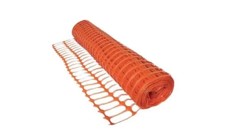 Barrier Fencing – Orange Netting – 50 metre - Just Hire It