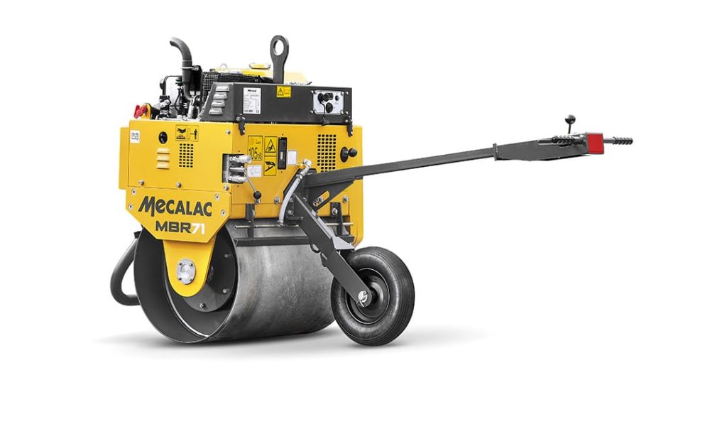 Single Drum Pedestrian Roller - Just Hire It